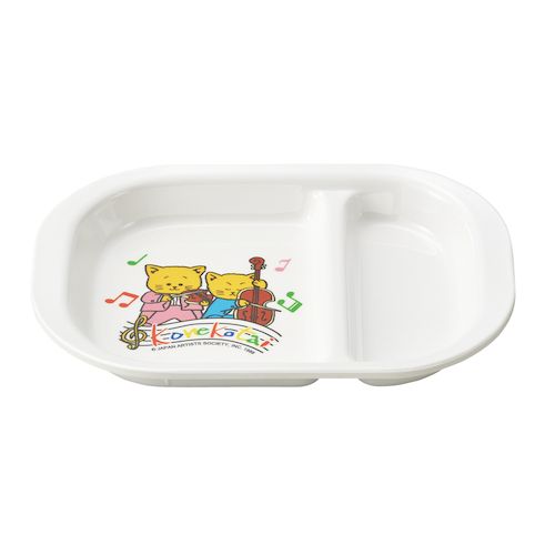 【商品説明】●便利な角仕切り皿です●2ツ切タイプです●メインのおかずと付け合わせを分けて盛り付けるのに便利です●かわいらしいこねこ隊がお食事を楽しく演出します類似商品はこちら4976391111709 エンテック KO−1,458円4976...