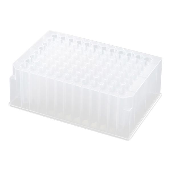 【商品説明】【特徴】●スタック可能で収納にも便利です。【仕様】●未滅菌●容量（mL）：2.0 ※最大容量の2/3以下でご使用ください。●入数：1箱（96個入）●材質：PP●ウェル形状：U底●プレートサイズ：127.76×85.48×43.9...