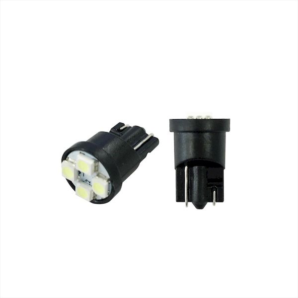【商品説明】●純正電球と交換するだけで簡単LED化。●純正電球と交換するだけで簡単LED化。●極性フリー、どっち向きに挿しても点灯します。●口金：T10。●2個入り。【商品仕様】●本体サイズ（約）：W12×H12×D19mm●パッケージサイ...