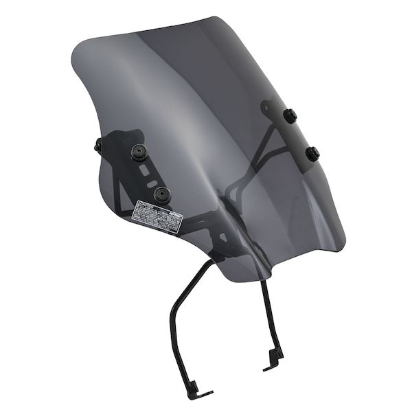 【商品説明】レブル250 Sエディション/Eクラッチ専用のウインドシールド。スタイリッシュデザインのウインドシールドで雨・風での疲労を軽減。ボルトオンで取り付けが可能です。スクリーンは耐衝撃性に優れるポリカーボネートにハードコーディングを施...