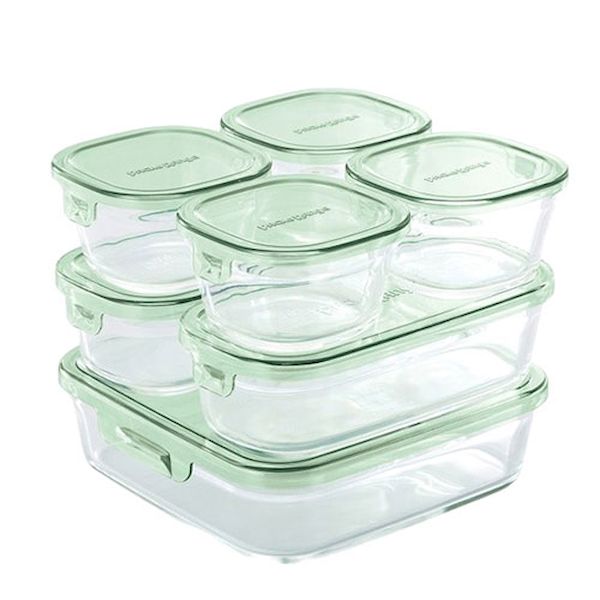 【商品説明】パック&レンジ システムセット使いやすくて便利なキャニスターセットセット内容 : 満水容量200ml(幅9.3×奥行9.2×高さ5.4cm)×4個満水容量500ml(幅18.6×奥行9.3×高さ5.5cm)×2個満水容量1.2L...