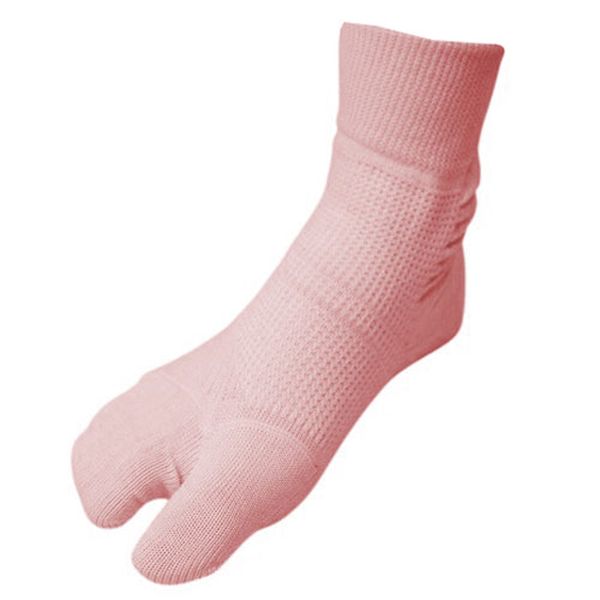 【商品説明】履くだけで親指が自然と開く、特殊編み靴下!●履くだけで親指が自然と開き外反母趾対策になります。違和感なく継続して着用できます。●おすすめの使用タイミングは、一日中いつでも!●カラー : ピンク●素材 : 綿、ナイロン、ポリウレタ...