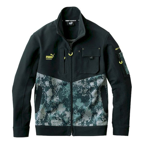 【商品説明】スポーツジャージの機能とイメージを継承した、PUMAならではのワークウェア。【カラー】黒【サイズ】4LPUMA プーマ PW-3011A PW-3011A ワークジャケット 黒 4L類似商品はこちらPUMA プーマ ワークジャケ...