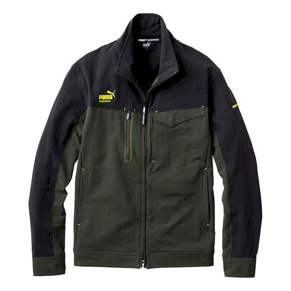 【商品説明】PUMAだからこそ体感できる、本物のストレスフリー。身体が喜ぶ4WAY・最強ストレッチ素材(縦伸長率約60%)【カラー】緑【サイズ】4LPUMA プーマ PW-3021A PW-3021A ワークジャケット 緑 4L類似商品はこ...