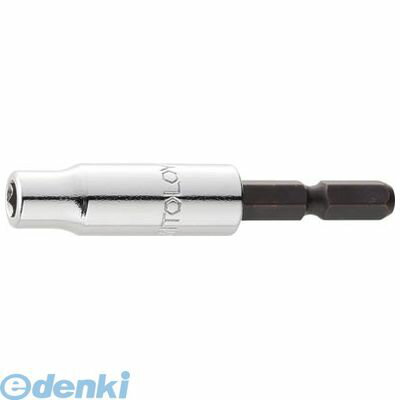 ●ショートタイプです。（全長65mm）●応力分散形状により、耐久性(寿命)アップしています。●衝撃破断に強い六角形状ソケットです。●各種充電式インパクトドライバー全機種に対応します。●作業におけるボルト・ナットの締めゆるめ用です。●対辺寸法...