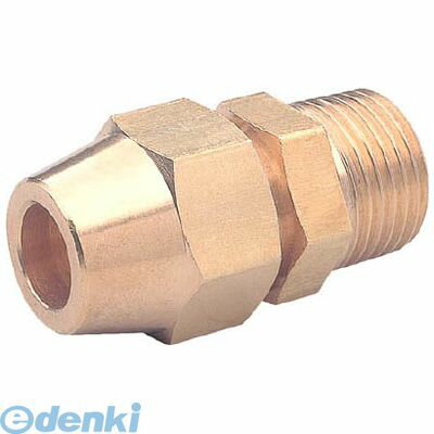 ●拡管した銅管を、機器・装置に接続するためのジョイントです。●他分野における機具・機器・機械の部品として。●銅管用継手です。●質量(g):158●使用温度範囲:-50〜150℃(凍結箇所は除く)●使用圧力:3.45MPa●黄銅（C3604B...