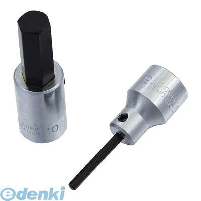 ●差込角9.5ミリのラチェットハンドルやフレックスハンドルと組み合わせて使用します。●六角穴付きボルトの締め付け、緩め作業。●差込角(mm):9.5●全長(mm):52●サイズ(mm):六角8●ビット長(mm):25●質量(g):42●クロ...