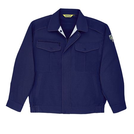 【商品説明】■素材：東レ　シャミランクロス（ワッシャー加工）■ポリエステル65%　綿35%■静電気帯電防止素材　涼感素材　ショルダーウィンドウ■いつも快適、驚愕の通気性！■メッシュ＆ショルダーウィンドウでウェア内の熱を発散。安心・安全の東レ...