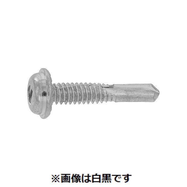 【商品説明】＜特長＞・厚鉄板向け　ドリルねじ　（H鋼にも施工可能） ・適用板厚　2．3〜9．0mm・下穴なしで施工可能頭部形状：パンワッシャー頭部首裏：セレーション付（頭飛び防止のため）リセス　：四角穴（スクエア）　Sq　No.3−100　...