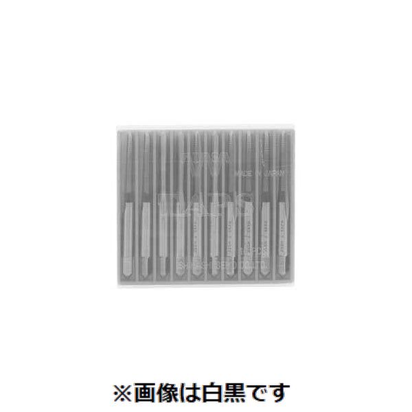 【商品説明】ハンドタップはJIS規格に基づいて標準化されて等径ハンドタップといい、ねじ部径が同一寸法で食付き部（先端刃）の長さの違いにより、先タップ（9山）中タップ（5山）上タップ（1.5山）に区分されています。その3本入りを一組（セット）...
