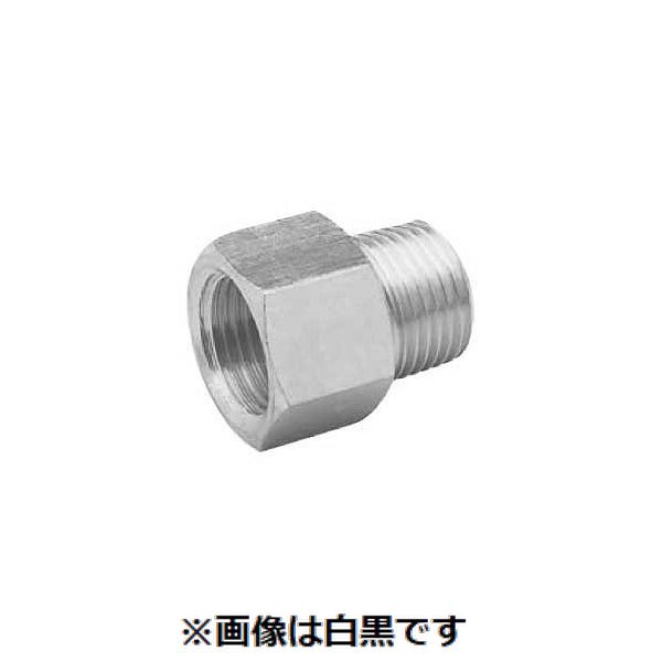 【商品説明】・ネジ延長用の継手です。・内ネジと外ネジの配管の接続に使用します。・六角がついているためスパナ掛けも容易で、しっかりと配管することが出来ます。◆使用条件圧力 ： 6.90MPa（70kgf/cm2）以下温度 ： -50℃から+1...