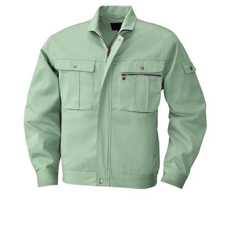 【商品説明】■素材：チノクロス■綿100%■綿100%の自然でソフトな感触■ワークウェアの原点、価値ある一着！■綿100%の自然でソフトな感触。フロントファスナー、左胸ファスナーポケット付き、金属ボタン4532484337144類似商品はこ...
