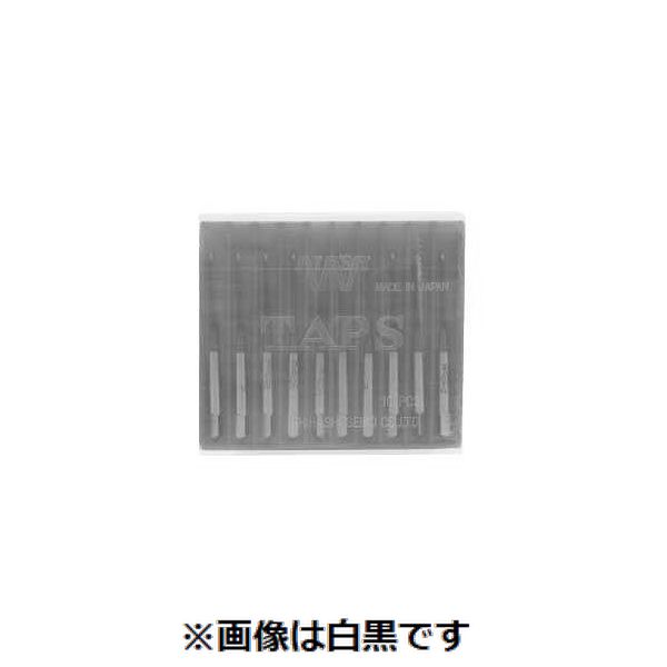 【商品説明】ハンドタップはJIS規格に基づいて標準化されて等径ハンドタップといい、ねじ部径が同一寸法で食付き部（先端刃）の長さの違いにより、先タップ(9山）中タップ(5山）上タップ(1.5山）に区分されています。その3本入りを一組（セット）...