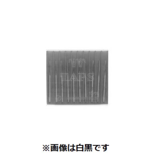 【商品説明】ハンドタップはJIS規格に基づいて標準化されて等径ハンドタップといい、ねじ部径が同一寸法で食付き部（先端刃）の長さの違いにより、先タップ(9山）中タップ(5山）上タップ(1.5山）に区分されています。その3本入りを一組（セット）...