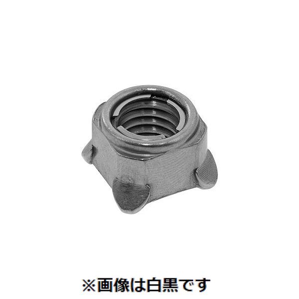 【商品説明】◆金属鋼板に密着固定させる溶接ナットにボルトのゆるみと脱落を防ぐ機能を持たせました。◆四角溶接ナット1D型のJIS規格（強度区分5用）に基づいて設計しています。◆従来品に無いねじ強度が保たれています。◆おねじ側にゆるみ防止機能を...