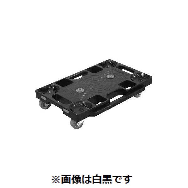 【商品説明】コンパクトドーリーPD-403-2SE特長・エラストマー車輪なのでナイロン車輪よりクッション性に優れてます ・積載面にすべり止めゴム付き ・樹脂製で総重量1.3kgを実現した最軽量ドーリー ・横連結が可能な連結ドーリー ・段積み...