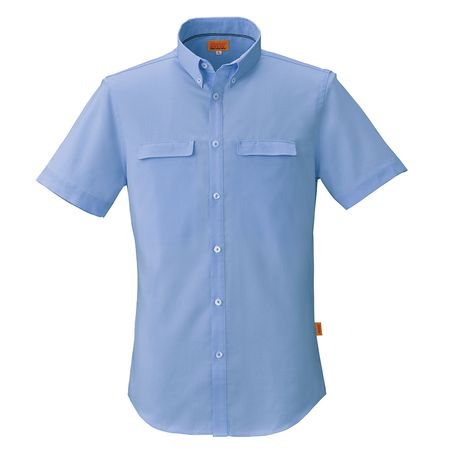 【商品説明】■素材：ストレッチオックス■ポリエステル85%　綿15%■ストレッチ　防シワ　吸汗速乾■自分らしい服、きっとみつかる。スタイリッシュで動きやすい！男女ペアユニフォーム■綿の着心地の良さとポリエステルの速乾性があり、ストレッチで動...