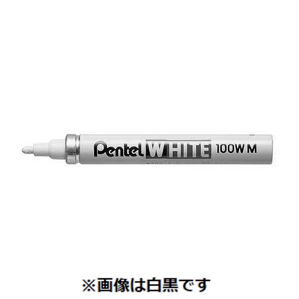 【商品説明】油性ペン ペイントマーカー ホワイト 中字 3本入インキ色：白メーカー名：ぺんてる品番：X100W-M3商品の寸法：18.8 x 5.99 x 1.8cm重量：70 g線種：中字サイズ：60×17×190(mm)材質：軸：アルミ...