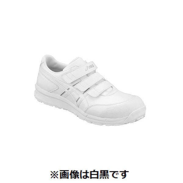 【商品説明】品番：FCP301品名：ウィンジョブCP301メーカー：アシックス asics仕様アッパー素材 本体：人工皮革製　補強：人工皮革製アウターソール：ゴム底 先芯：ガラス繊維強化樹脂先芯(A種) カラー：0101 ホワイト×ホワイト...