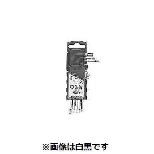 【商品説明】TORX いじり止め対応 穴付レンチTXH-S8 セット標準寸法（ブリスターパック）SNCM+Vニッケルめっき特長・T8のほか、中間サイズも充実した8本組セットです。・開閉がワンタッチで、出し入れ楽々のドアホルダーを採用。　吊り...
