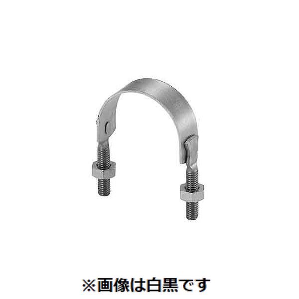 【商品説明】品番コード A10618 ステンUバンドステンレス鋼管（厚肉管）用のUバンド●SGP管にご使用の場合は電食防止処理（防食テープなど）を行ってください●平板とボルトの結合部は、「15A〜32Aと125A〜150Aは溶接」、「40A...