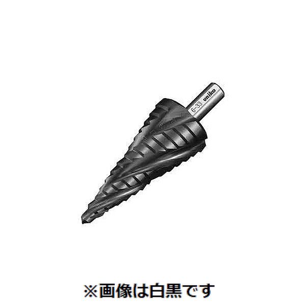 【商品説明】ステップドリル クワトロ（ストレートシャンク）●耐熱チタンコーティング（TIAlN）により切れ味が持続。●コバルトハイス鋼を採用し、高耐久性を確保。●4枚刃スパイラルで軽い切れ味と抜群の安定感を実現。●特殊シンニングにより、正確...