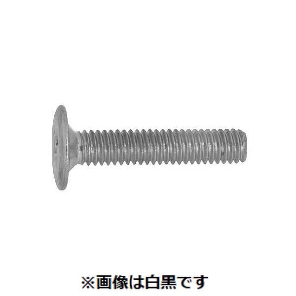 【商品説明】●めねじを切った取っ手を流し台等に裏側から締め付けて取り付ける為のネジです。●締め付け後出来るだけ出っ張らないよう頭部を薄くしてあります。●相手材がさほど硬くない木材の場合、首下のテーパー部は座ぐりなしでも相手材にめり込みます。...
