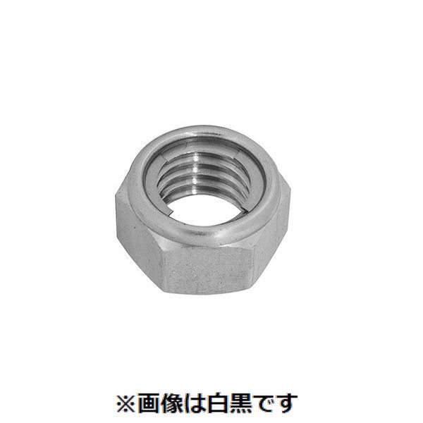 【商品説明】形状●ナットにバネ効果のあるリング（フリクションリングと言い材質はSUS301）をカシめ、一体化した物です。特徴●フリクションリングのバネ作用により雄ねじ部に摩擦が生じ、ゆるみ止め効果が発生します。●中間位置で定着する事が出来ま...