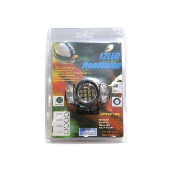 【商品説明】●日常防水ヘットライトライト●12LED-単4乾電池3本使用（付属3本付）●サイドのゴムスイッチで4タイプ角度調整ライト ランプ ランタン4514910501718類似商品はこちら長谷伸ハンマー 4989865180149 19...