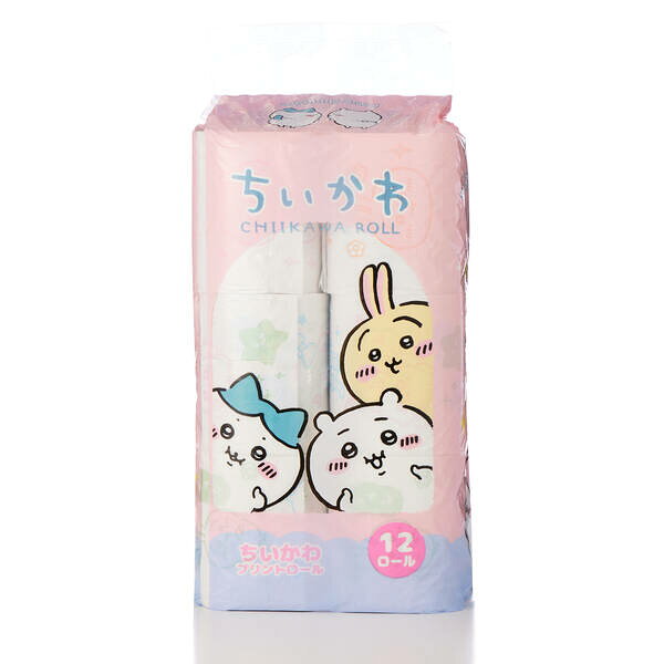【商品説明】●子どもから大人まで大人気のちいかわをプリントしたトイレットペーパー●無香料●再生紙●紙幅：107mm類似商品はこちら西日本衛材 4902144801221 han4,984円西日本衛材 4902144673644 Tow4,9...