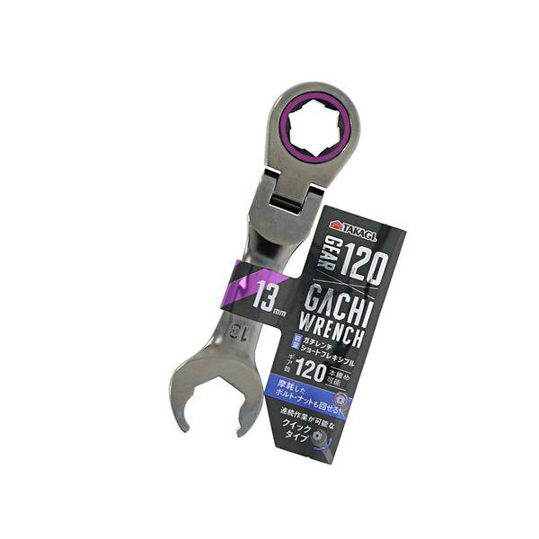 【商品説明】●規格：13mm●ボルト・ナットの締め付け・ゆるめに●製品サイズ (W)×(H)×(D)mm：28 × 107 × 9●製品重量 (g)：80●パッケージサイズ (W)×(H)×(D)mm：53 × 107 × 9●パッケージ重...
