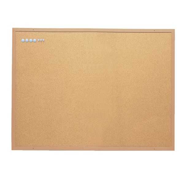 【商品説明】●材質：コルク、着磁材、MDF、PVC、紙 ●付属品：マグネット4個、プッシュピン3個、木ねじ4本 ●本体寸法：W1200×D18．5×H900mm ●内寸法：W1130×H830mm類似商品はこちらアスカ CB347 枠無しマ...