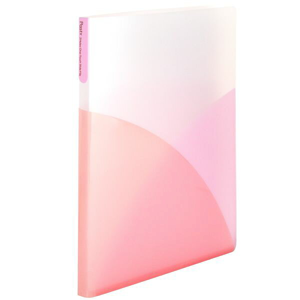 【商品説明】●好きな色で毎日を楽しい気分に！Pastel color(パステルカラー)のワンタッチスライドファイル、Pasty(パスティ)A42穴ファイル ●穴を開ける前のプリント保管に便利な内ポケット付き！ ●表紙ポケットに小物を入れるこ...
