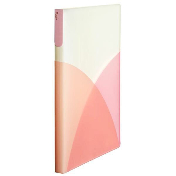 【商品説明】●ポケット数：40ポケット ●好きな色で毎日を楽しい気分に！Pastel color(パステルカラー)のクリアーファイル Pasty(パスティ) ●持ち運びや、とりまとめに便利な3つの外ポケット付き ●中ポケットの溶着位置を下げ...