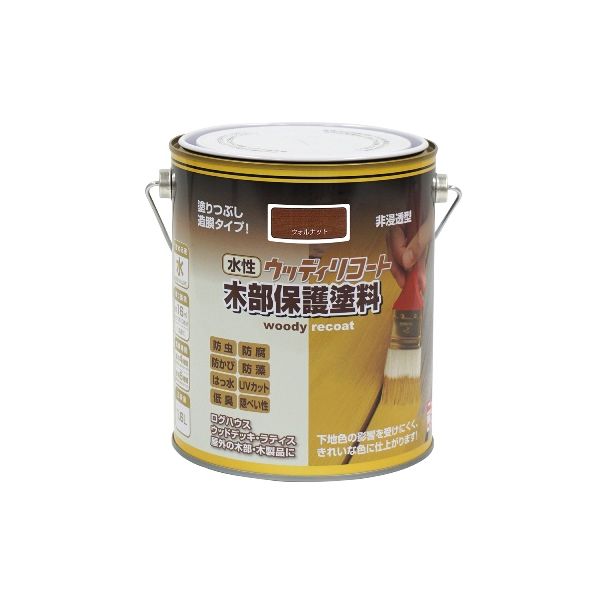 【商品説明】水性木部保護塗料 非浸透タイプ 塗りつぶしが可能●非浸透型ですので、下地色の影響を受けにくく、きれいな色に仕上がります。●隠ぺい効果が高く、塗り替えに最適な低臭の水性木部保護塗料です。●木材の防虫・防腐・防かび・防藻効果に優れ、...