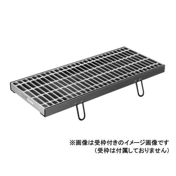 【商品説明】側溝用みぞぶたです。プレーンタイプの滑りにくい加工をほどこした圧接型グレーチングです。●用途：側溝用グレーチング●種類：みぞぶた●荷重：T-20●ピッチ：普通目●タイプ：側溝用●材質：SS400●処理：溶融亜鉛めっき●表面：プレ...