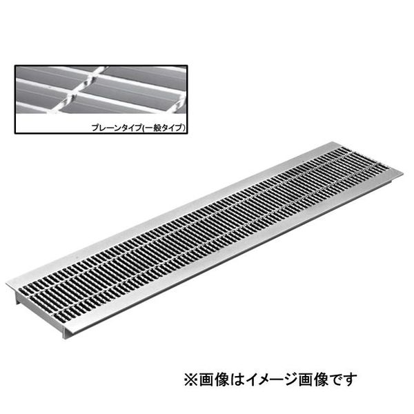 【商品説明】細目タイプのU字溝用グレーチングです。U字溝用グレーチングは、コンクリートU字溝にはめこむべく設計されたもので構造はグレーチングの両側にアングルを溶接したものです。 U字溝の上に置くだけで、簡単に溝蓋として使用できます。細目型プ...