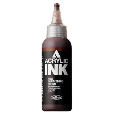 【商品説明】●液状なのに力強い発色： アクリリック[インク]は、他のホルベインアクリリックシリーズと同等の高い顔料濃度をもつ、高濃度液状アクリル絵具です。 チューブ入りのアクリル絵具を水で薄めた場合に比べ、塗り重ねなくても力強く美しい発色で...