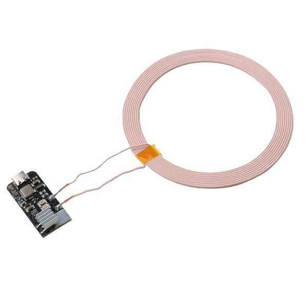 【商品説明】Type-Cケーブルで給電できるワイヤレスLED用給電ユニットです。無接点でワイヤレスLEDを点灯できるので、作品に配線を引くことなく、光らせることができます。垂直距離約8cm以内のワイヤレスLED（別売）を光らせることができま...