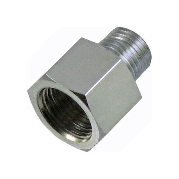 【商品説明】●取付けネジ異径 Rc3/8(PT3/8)管用テーパーメネジ×R1/4(PT1/4)管用テーパーオネジ ●使用最高圧力 1.0MPa ●材質：黄銅（真鍮） メッキ仕上げ 用途：内ネジと外ネジの接続コンヨ　県央貿易　三条49699...