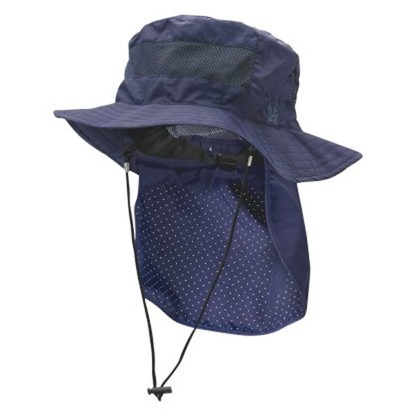 【商品説明】登山〜キャンプはもちろん様々なシーンで活躍するトレッキングハット。UPF50、撥水加工、サンシェードなど、レジャーやデイリーユースに幅広く対応。サンシェードは使わない時はつばの中に収納可能。●UPF50 ●撥水加工 ●収納式サン...