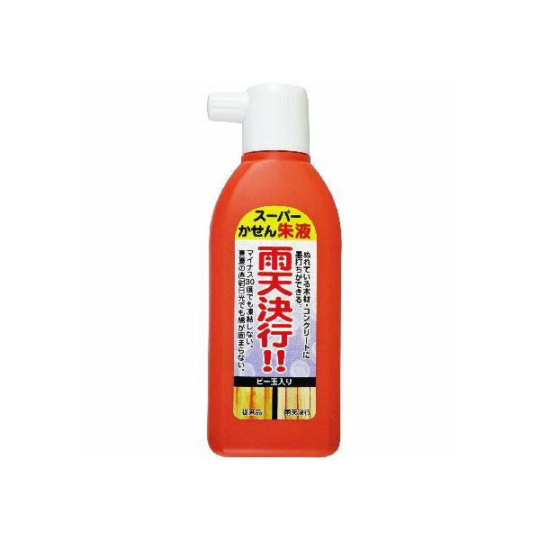 【商品説明】●濡れている木材やコンクリートに墨打ちができる建築用墨汁です。●マイナス30℃でも糸・綿が凍結しない。●直射日光でも綿が固まらない。●内容量:180ml 朱液タイプ。墨汁 墨出し マーキング4902630014685類似商品はこ...