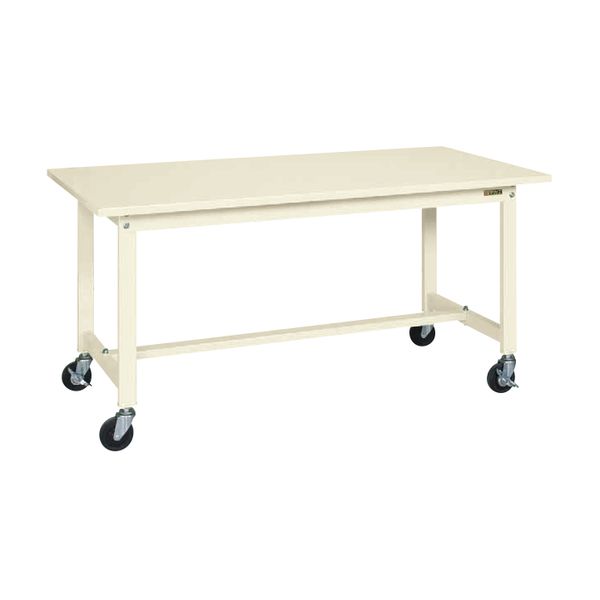 サカエ072-895-0200【商品説明】本体は角パイプ（構造用鋼管）を使用しているため非常に堅牢でしかもホコリが溜まりません。●外寸：W1200×D600×H740mm●均等耐荷重：200kg●カラー：アイボリー●天板種類：スチール天板●...