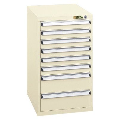 サカエ072-895-0200【商品説明】小さな部品や工具の保管に便利なサカエスモールキャビネット！！●外寸：W390×D400×H660mm●カラー：アイボリー●質量：32kg●引出内寸法：H60：W310×D330×H52mm、H120...