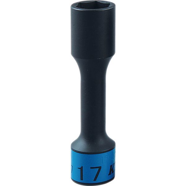 【商品説明】【仕様】●差込角(sq.)：12.7【特長】●差込角12.7sq.インパクトレンチ用ホイールナットソケットです。●自動車ホイールナットの締め、緩めに使用する専用ソケットレンチです。●薄肉でロングタイプです。●めっきナット・塗装ナ...