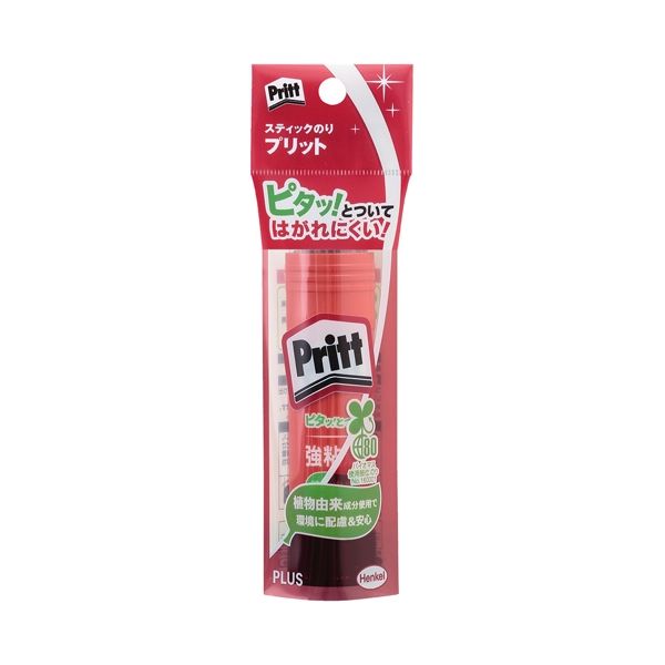 【商品説明】●Pritt（プリット）スティックのり。しっかりくっつく強粘着タイプ。植物由来成分使用！厚手の封筒の封かんにもおすすめ。紙はもちろん写真や布などにも使用できます。●スティックのり●種別：ミディアム●●内容量：約20g●のり径：約...