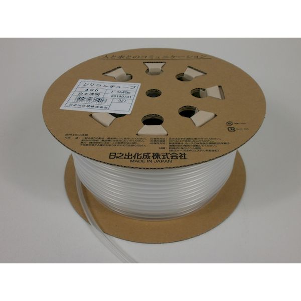 【商品説明】食品移送や理化学機器に。耐熱・耐オゾン・耐候性に優れています。使用可能温度：-50℃〜200℃材質：シリコーンカラー：白半透明類似商品はこちら日之出化成 4958182311048 シリコ15,117円日之出化成 4958182...