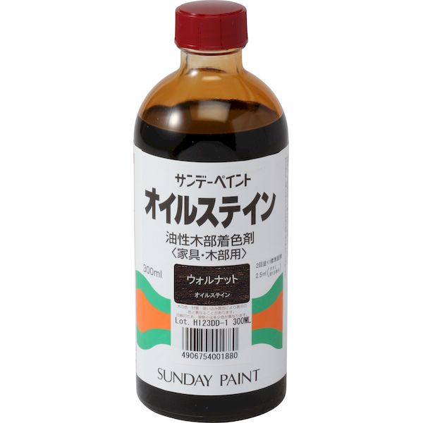 【商品説明】●縦（mm）：65Φ●高さ（mm）：170●重量（g）：約504用途●家具、建具、木工品の着色　木製ドア、柱、窓ワク、キャビネット、本棚、工作品など特長●塗りやすく、しかも乾きが速い。●木目を生かして美しく着色できます。オイルス...