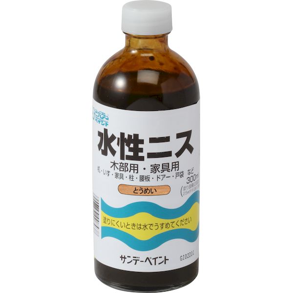 【商品説明】●縦（mm）：65Φ●高さ（mm）：170●重量（g）：約558用途●屋内木部の着色透明仕上げ机、いす、家具、柱、腰板、ドア、木工品、クラフト工作品など特長●木部の着色とつやが同時に出せます。●色あせやつやびけがほとんどありませ...
