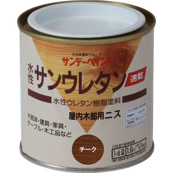 【商品説明】●縦（mm）：78Φ●高さ（mm）：83●重量（g）：約328用途●屋内木部の着色透明仕上げ床、廊下、階段、手すり、家具、テーブル、建具、木工品など特長●光沢がよく、長時間つやを失いません。●キズがつきにくい。●ワックスがけの必...